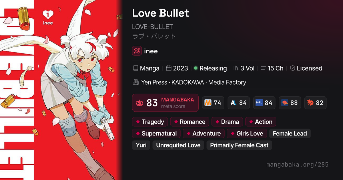 Love Bullet (LOVE-BULLET) manga information